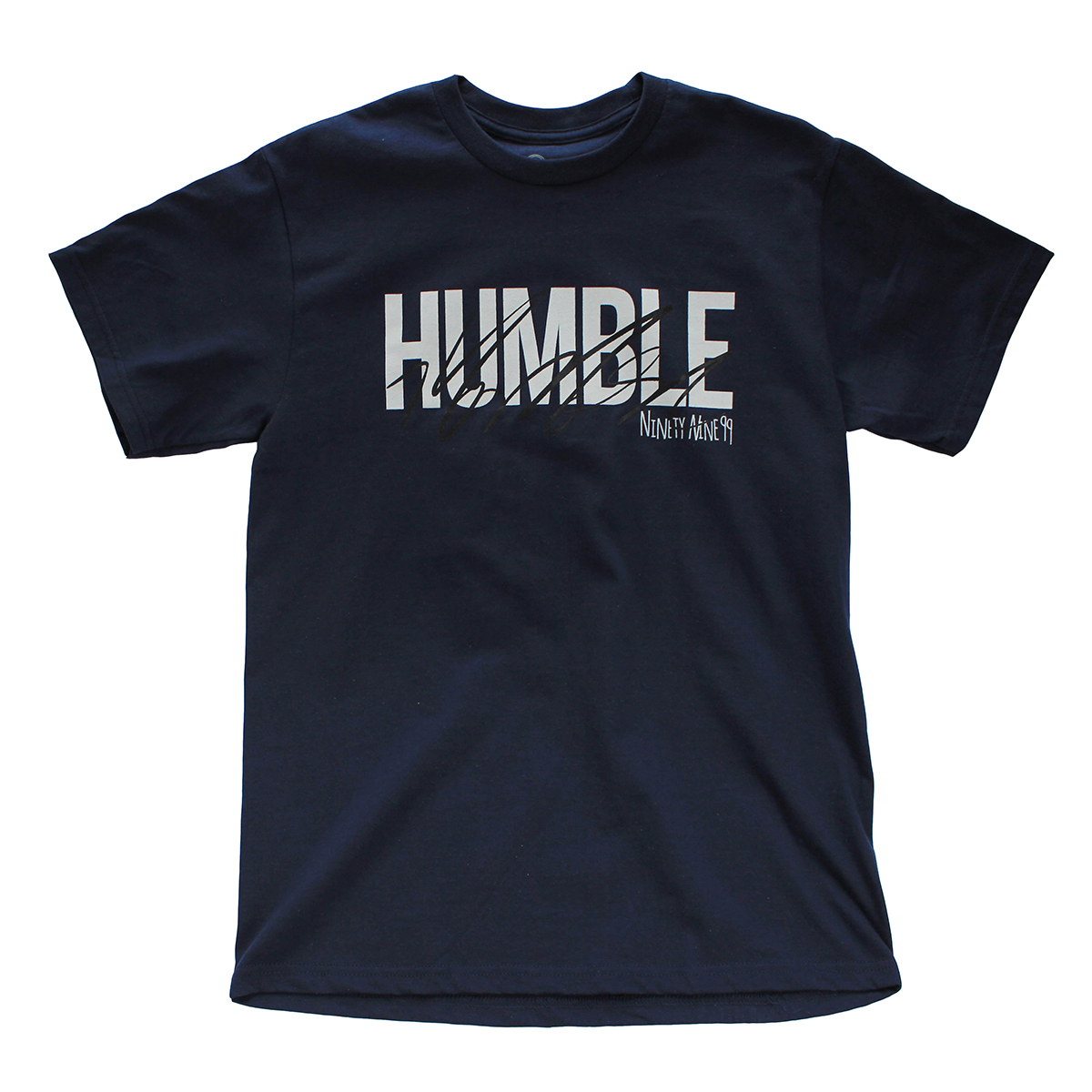Humble T-shirt | Navy Blue - POWER MUSCLE USA: Power Muscle Gym and Shop
