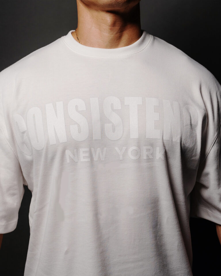 [0ff-White] T-shirts (over fit) - POWER MUSCLE USA: Power Muscle Gym ...